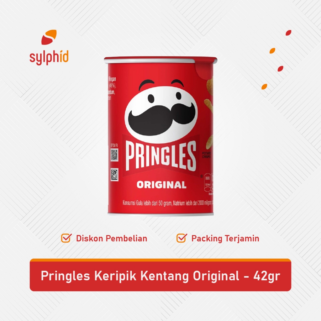 Jual Pringles Mini Original Keripik Kentang 42 gram / Potato Snack ...