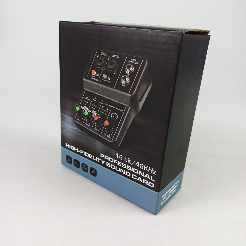 Jual Soundard Audio Interface Multitrack Teyun Q12, 2 chanel 16bit ...