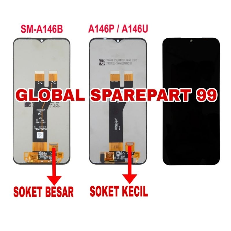 Jual LCD + TOUCHSCREEN SAMSUNG GALAXY A14 5G / SOKET BESAR A146B ...