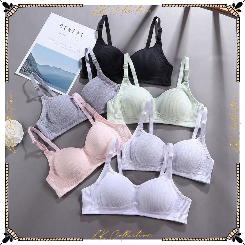 Jual Bra Wanita Push Up Daleman Wanita BH Tanpa Kawat Bra Tanpa Kawat | Shopee Indonesia