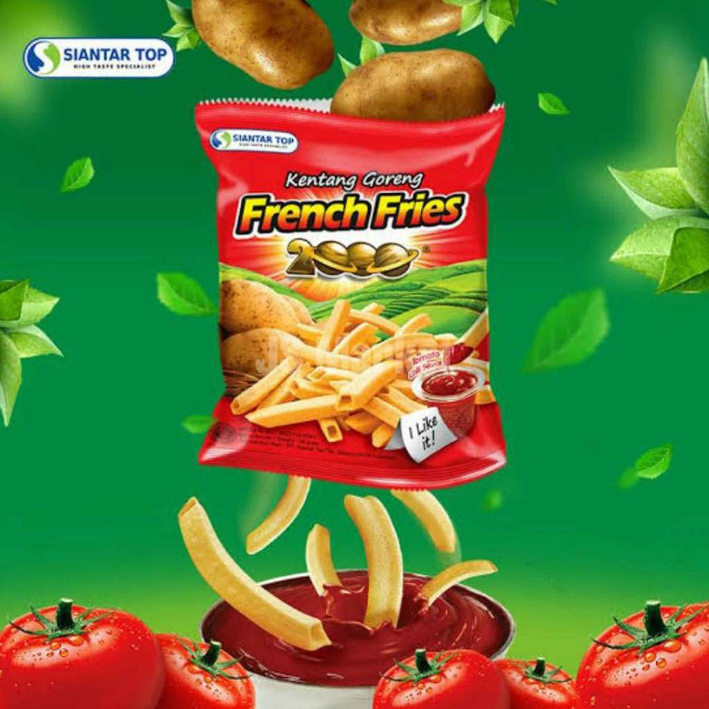 Jual French Fries 2000 / Snack kentang Goreng / Snack Ringan Potato ...