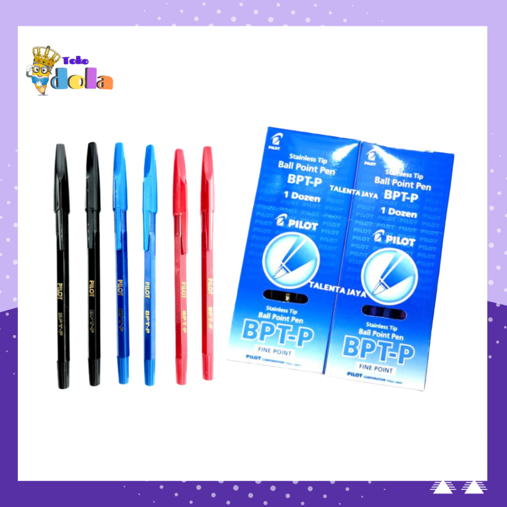 Jual Pilot Pen Ballpoint BPT-P/ Pulpen Pilot BPTP | Shopee Indonesia