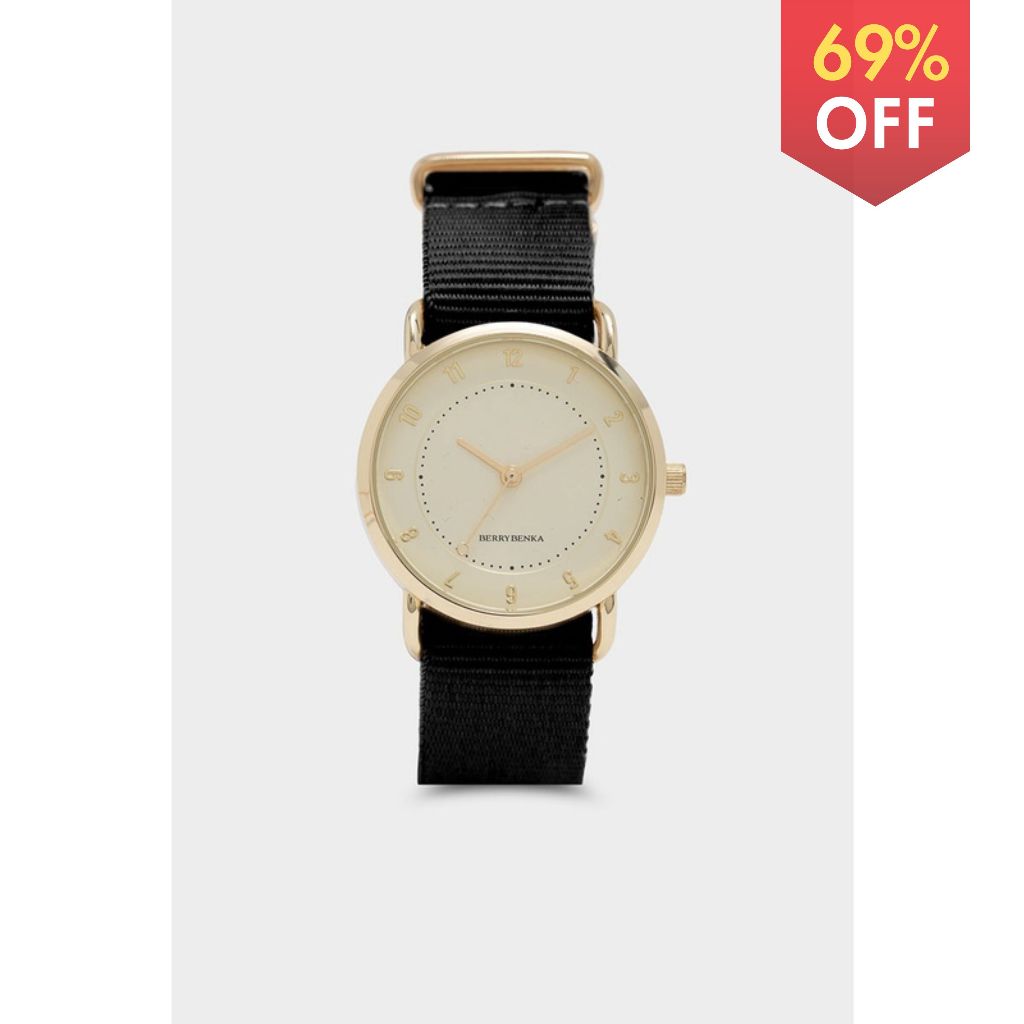 Jual Berrybenka - Jam Tangan Wanita Calleb Classic Timer Nato Strap ...
