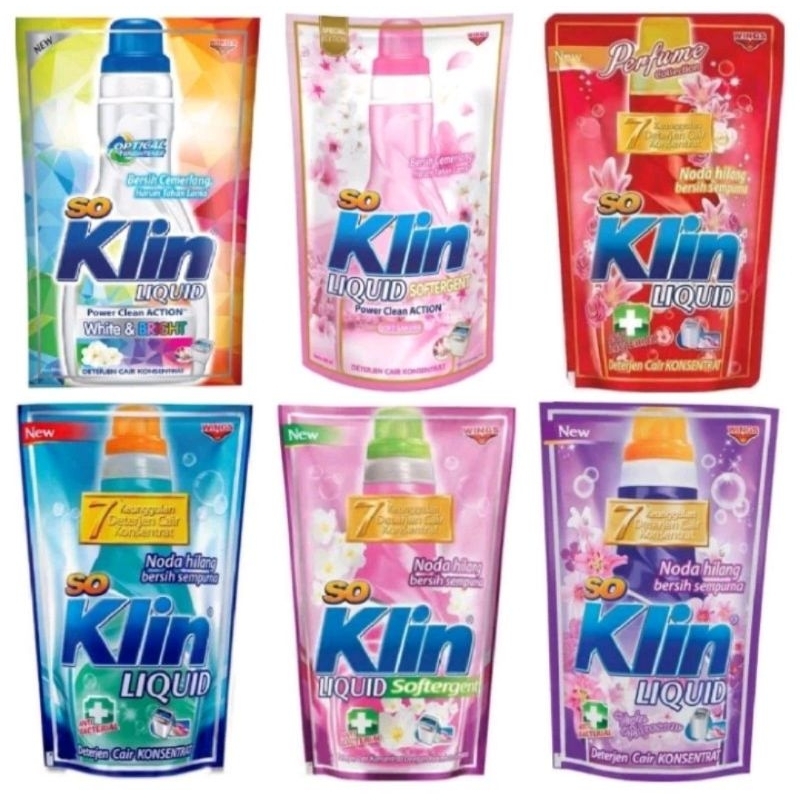 Jual So Klin Liquid Antibacteri 750ml/800ml | Shopee Indonesia