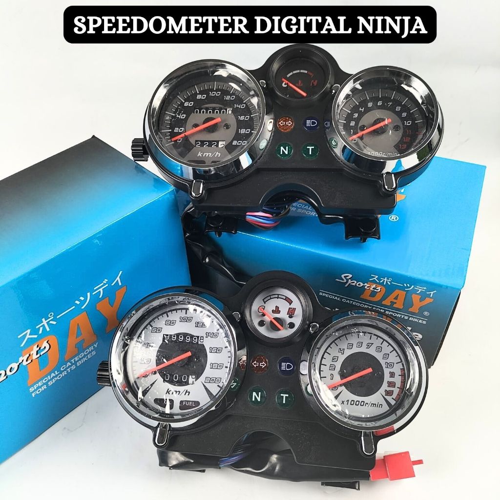Jual Spidometer Spido Ninja R SS Spido Speedo Speedometer Ninja Chrome ...