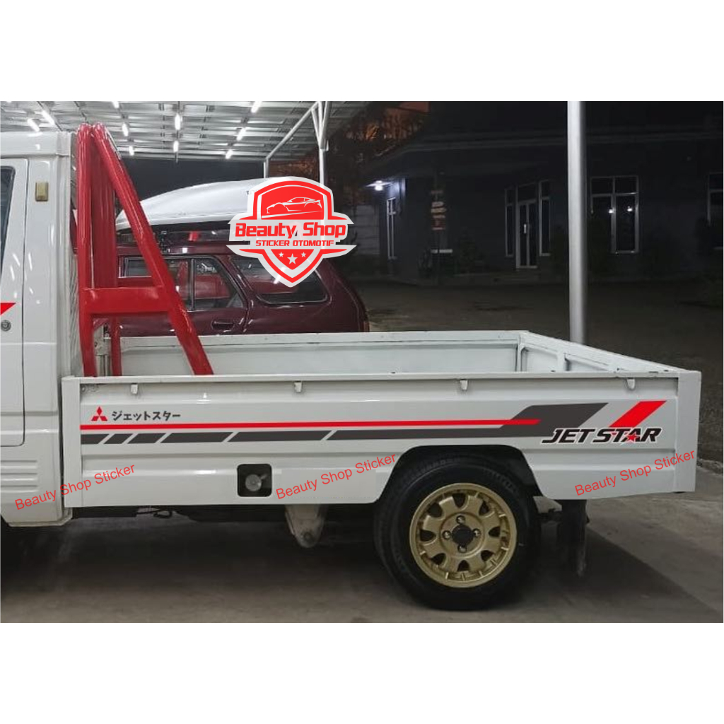 Jual Stiker mobil pick up L300 pick up Sticker mobil Mitsubishi pick up ...