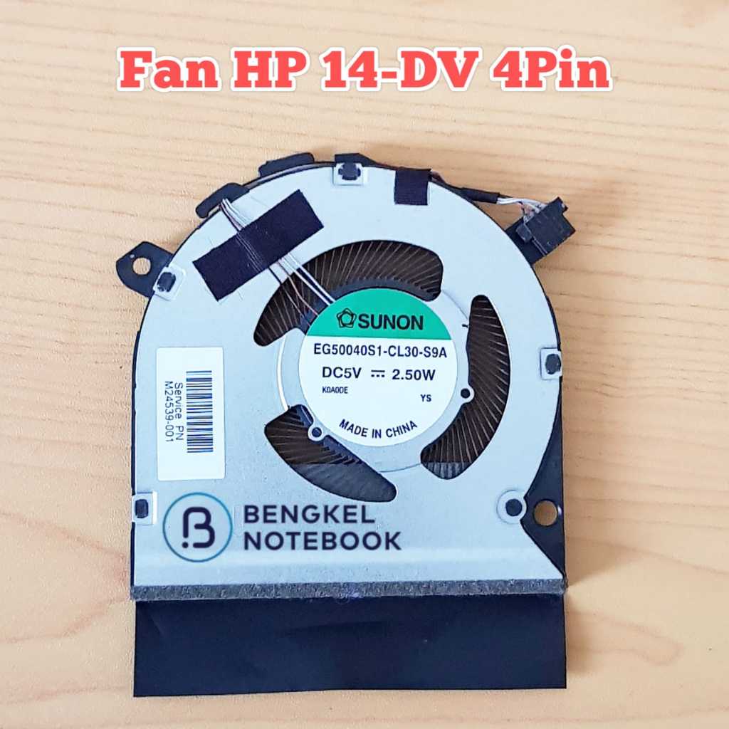 Jual Fan HP 14-DV TPN-Q244 M34454-001 4Pin GPU Type A | Shopee Indonesia