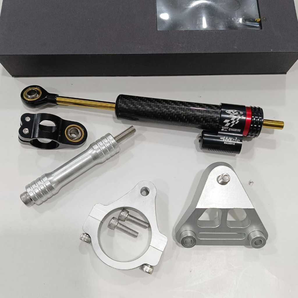 Jual STEERING DAMPER STANG MATRIX CARBON CBR 250 RR STABILIZER STANG ...
