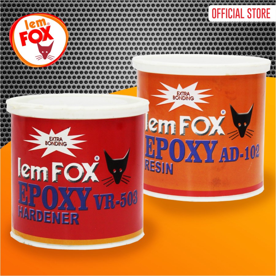 Jual Paket Bundling Fox Epoxy Hardner VR503 700g + Fox Epoxy Resin ...