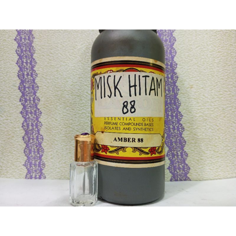 Jual Minyak wangi hikmah Amber 88 ( Misk hitam) | Shopee Indonesia