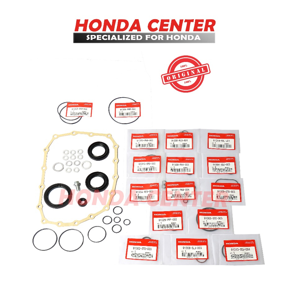 Jual Packing Paking Seal Set Transmisi Matic Matik Cvt Mobil Honda Brio Mobilio Brv Hrv Jazz Gk5 ...
