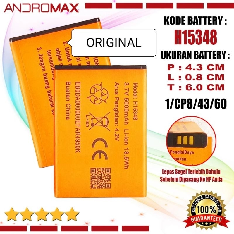 Jual Baterai Battery Modem Andromax Mifi 4G Double Power M2Y . DC009 ...