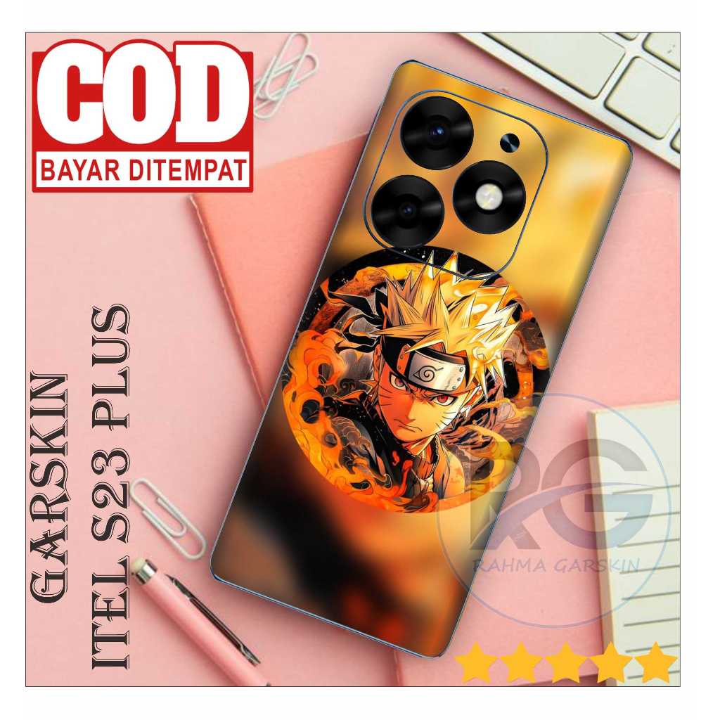 Jual GARSKIN BACKSKIN ITEL S23 PLUS FULL MOTIF KEREN - BISA CUSTOM DAN ...