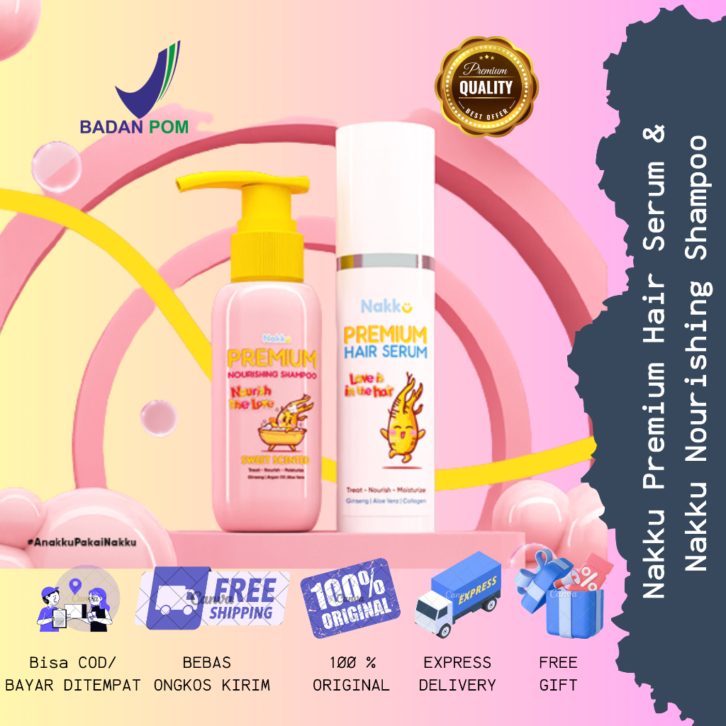 Jual NAKKU BABY Hair Serum dan Nakku Shampoo | Shopee Indonesia