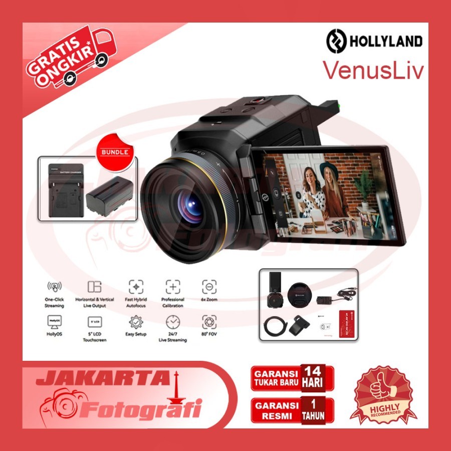 Jual Hollyland VenusLiv Live Streaming Camera Venus Liv Stream Cam ...