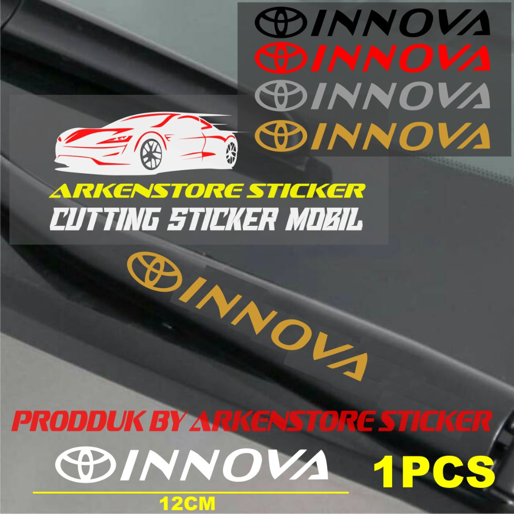 Jual STICKER WIPER TALANG AIR MOBIL INNOVA CUTTING STIKER WIPER TALANG ...