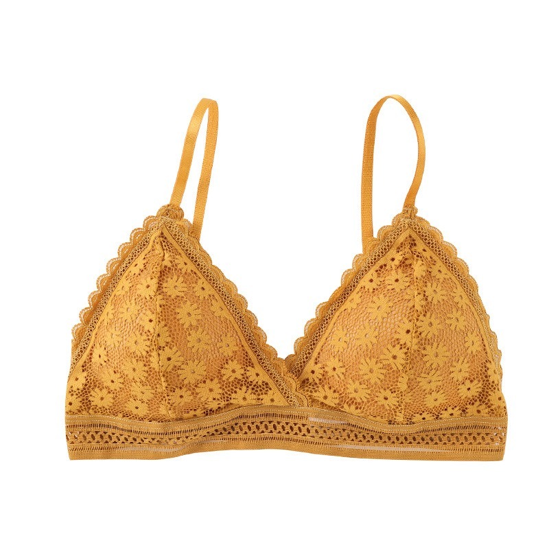 Jual MODELY - Bra Bunga Wanita Model One-Piece Bra Bralette Push Up ...