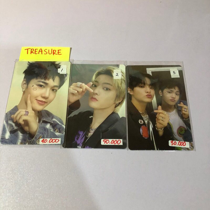 Jual TREASURE TXT PC PHOTOCARD OFFICIAL JIHNOON DOYOUNG HARUTO ...