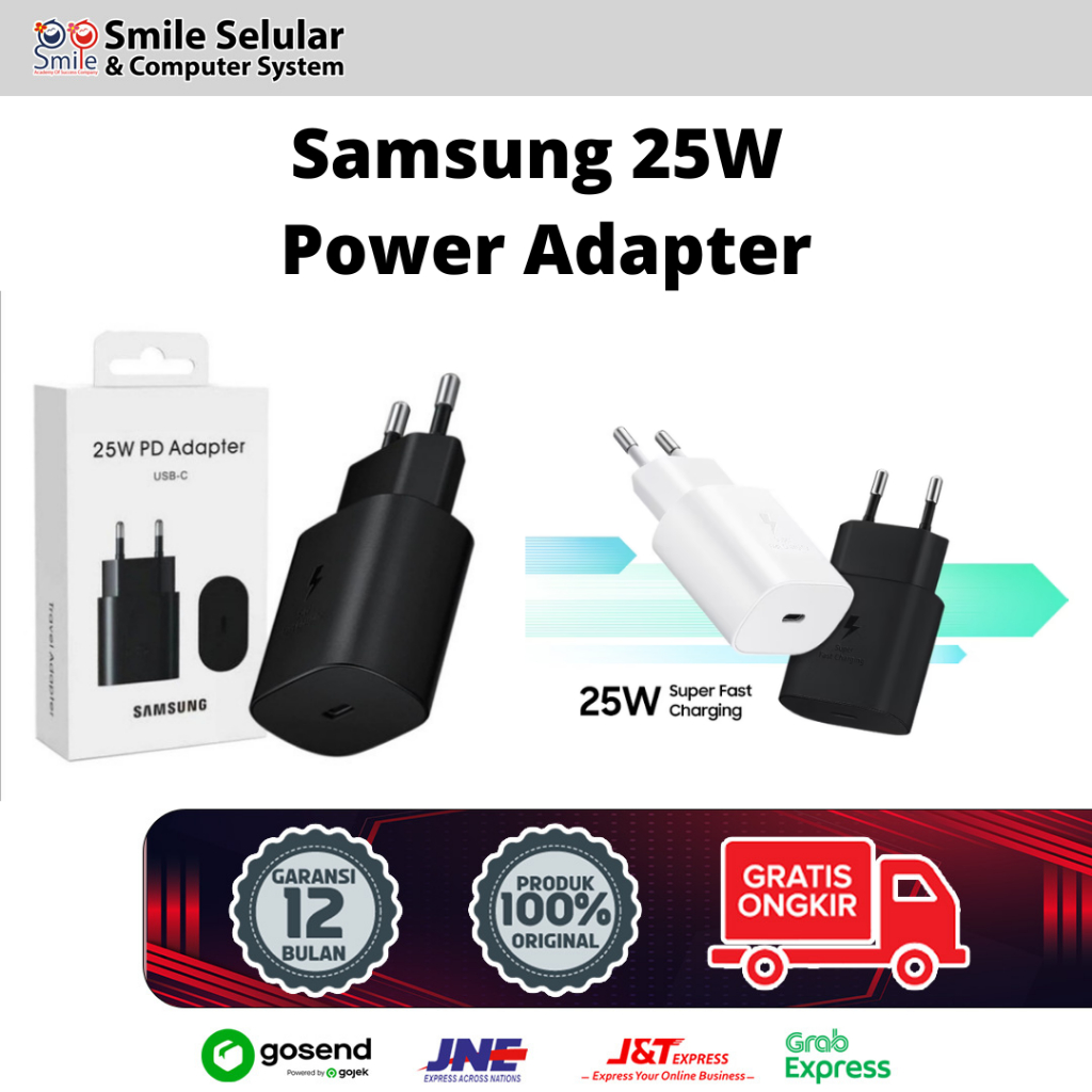 Jual Samsung Travel Adapter 25W Type C - Black | Shopee Indonesia