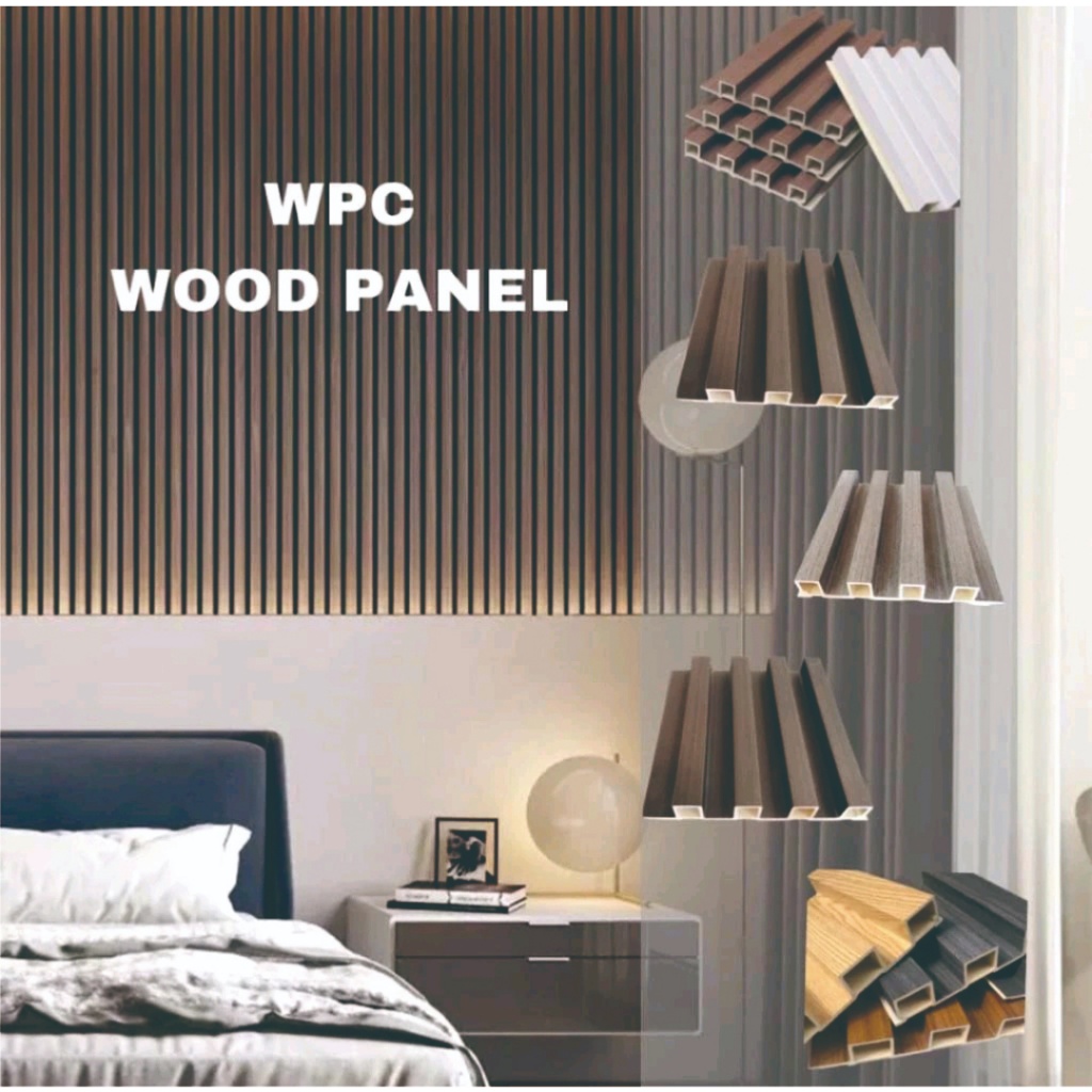 Jual Panel Dinding Motif Kayu / QB SERIES 16CM X 290CMWood Panel WPC ...