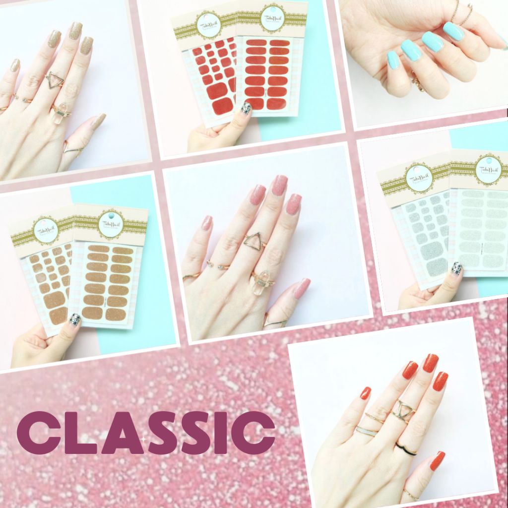 Jual TUTUNAIL Stiker Kuku CLASSIC SERIES / Nail Art Sticker / Kikir ...