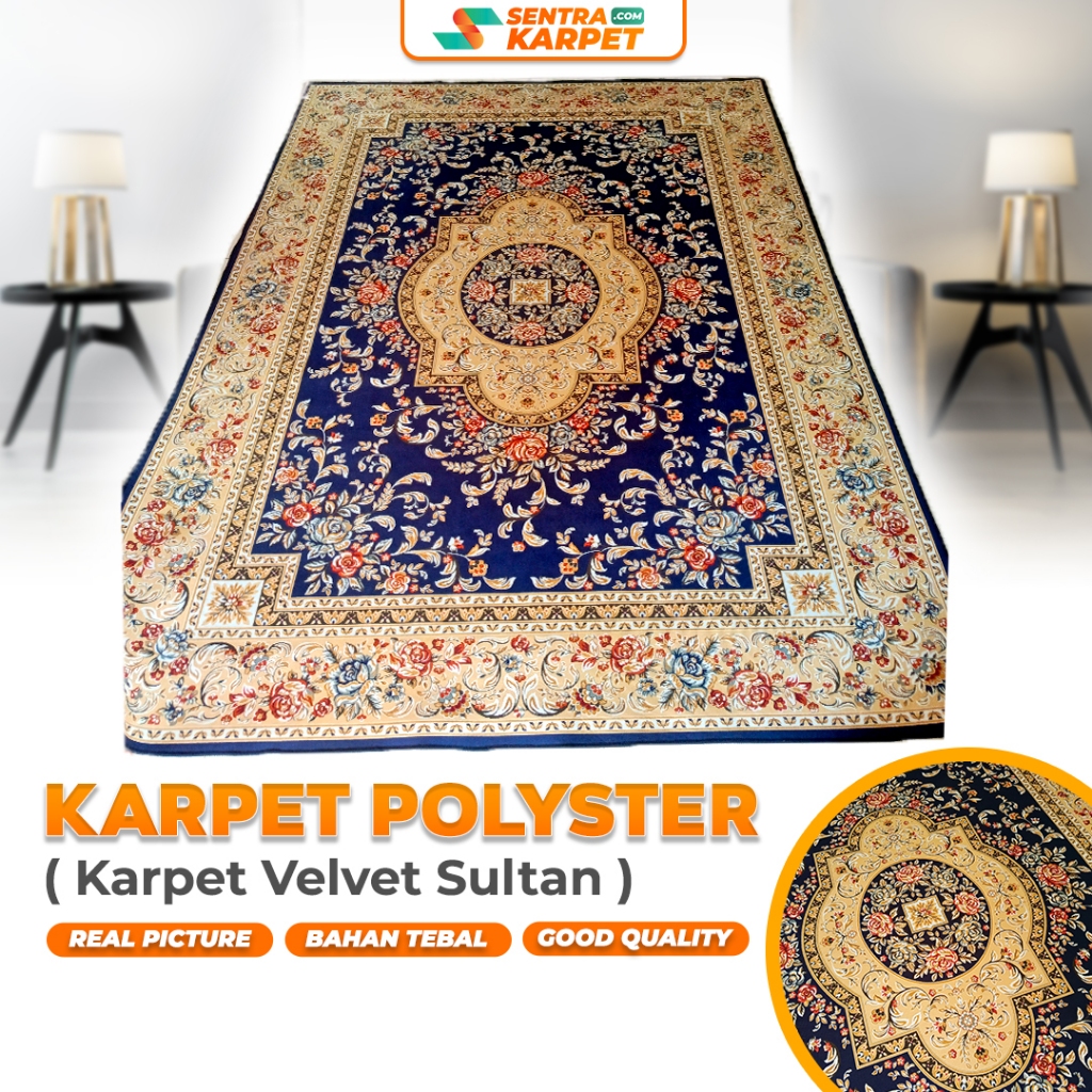 Jual Karpet polyester Import Tebal Berumbai ukuran 200 x 300 cm ...