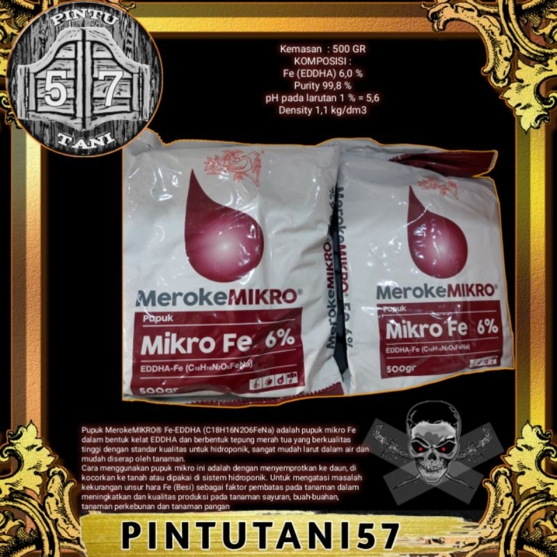 Jual MEROKE MIKRO FE 6% 500GR | Shopee Indonesia