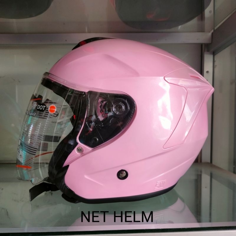 Jual HELM INK DYNAMIC SOLID PINK ORIGINAL INK DYNAMIC | Shopee Indonesia