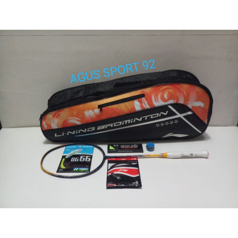 Jual RAKET BADMINTON ORIGINAL LINING SUPER SERIES SS 100 (super light ...