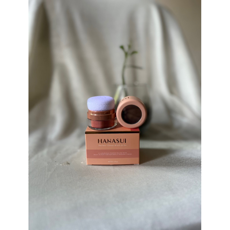 Jual HANASUI PERFECT CHEEK BLUSH & GO SHADE 02 PEACH | Shopee Indonesia