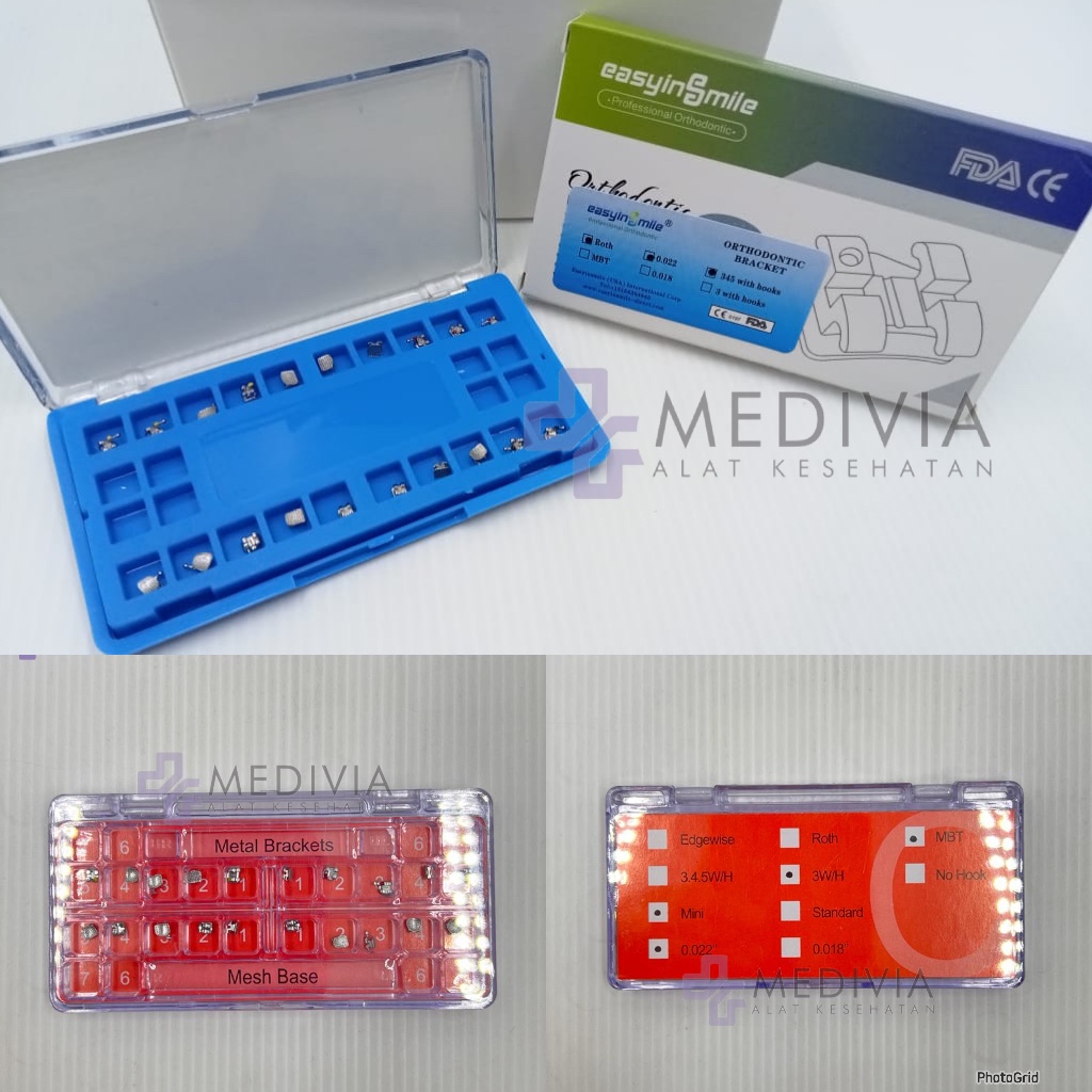 Jual EASY SMILE BRACKET 022 BEHEL MINI METAL PREMIUM USA | Shopee Indonesia