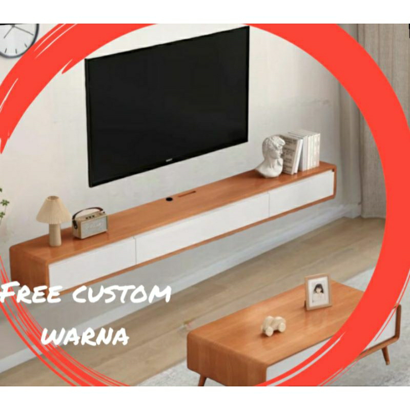 Jual MTV3E meja tv dinding,meja tv gantung,meja floating modern ...