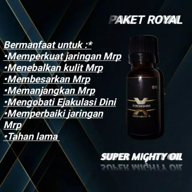 Jual SUPER MIGHTY OIL PAKET ROYAL | Shopee Indonesia