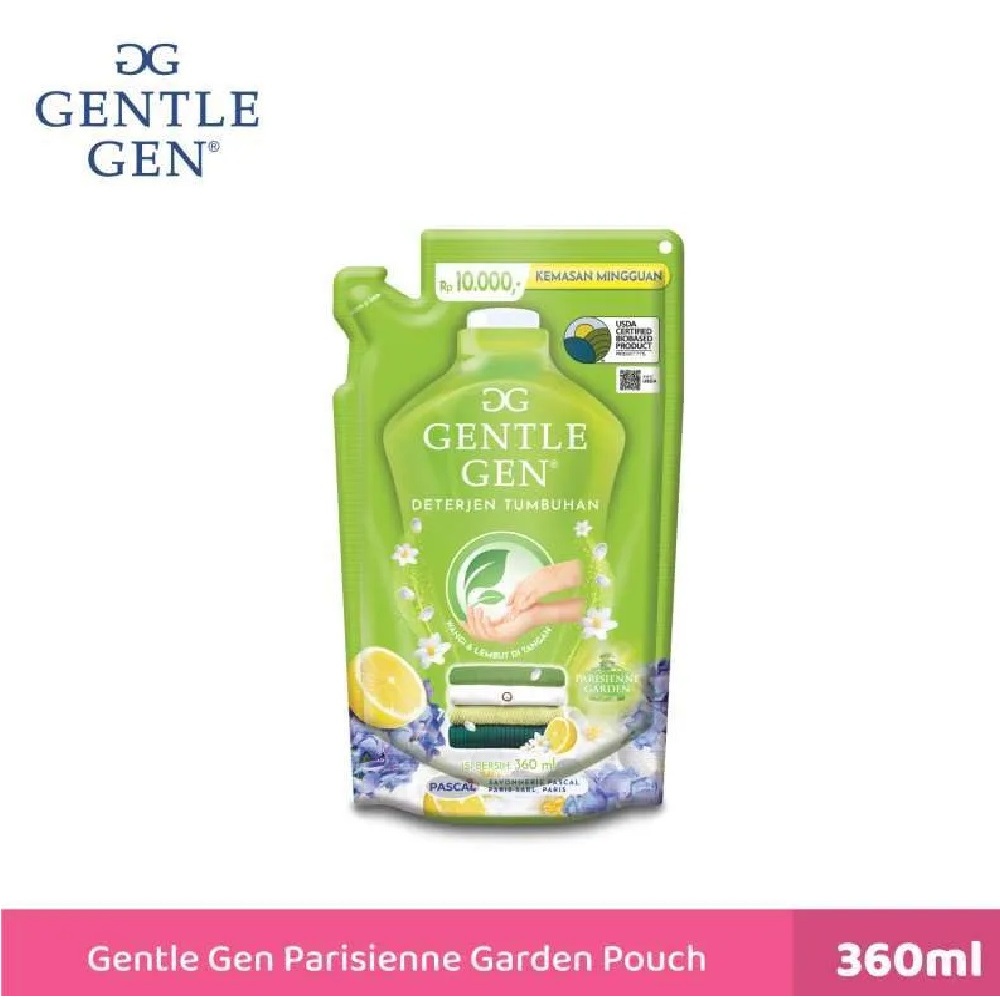Jual Gentle Gen Deterjen Cair Morning Breeze 360 ml | Shopee Indonesia