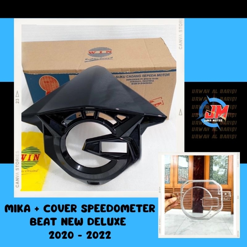 Jual Mika + Cover Speedometer Visor Tutup Cover Speedometer BEAT NEW ...