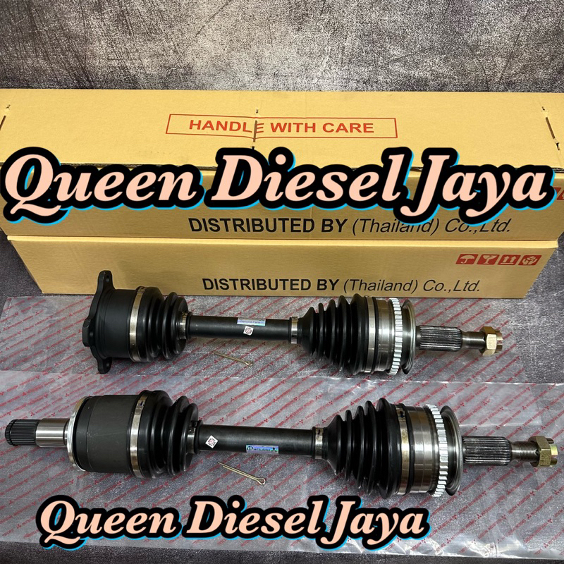 Jual Drive Shaft Front RH As Roda Depan ABS Set Kiri & Kanan Triton HDX 3815A311 3815A312 ...