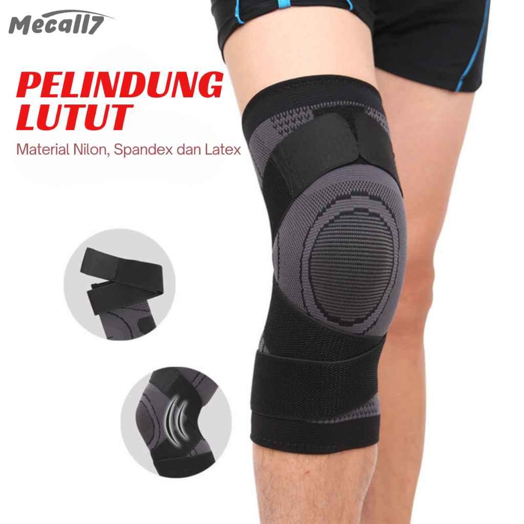 Jual Knee Compression Pad Sleeve | Knee Support Brace | Deker Pelindung ...