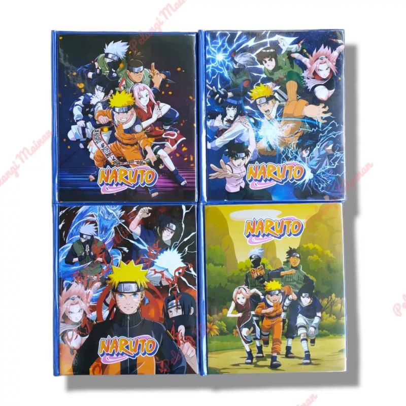 Jual Album Naruto kapasitas 96 kartu / Buku album Naruto Anime koleksi ...
