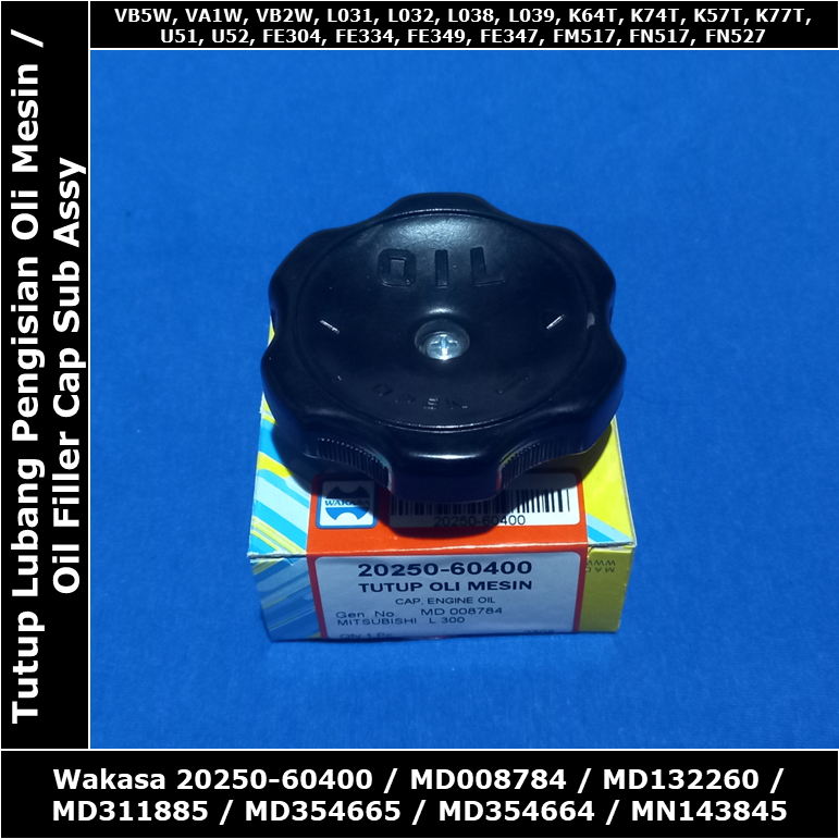 Jual Tutup Oli Mesin Mitsubishi Fuso Euro 2 6D16 220 PS PS220 Turbo ...