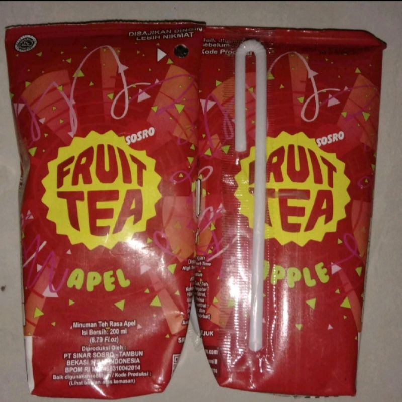 Jual Fruit Tea Apple 200Ml, Fruit Tea Blackcurrent 200Ml, Fruit Tea ...