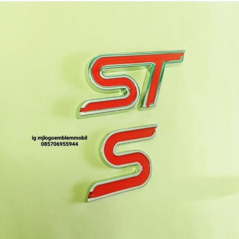 Jual Emblem logo S ST ford fiesta ukuran original bagasi | Shopee Indonesia