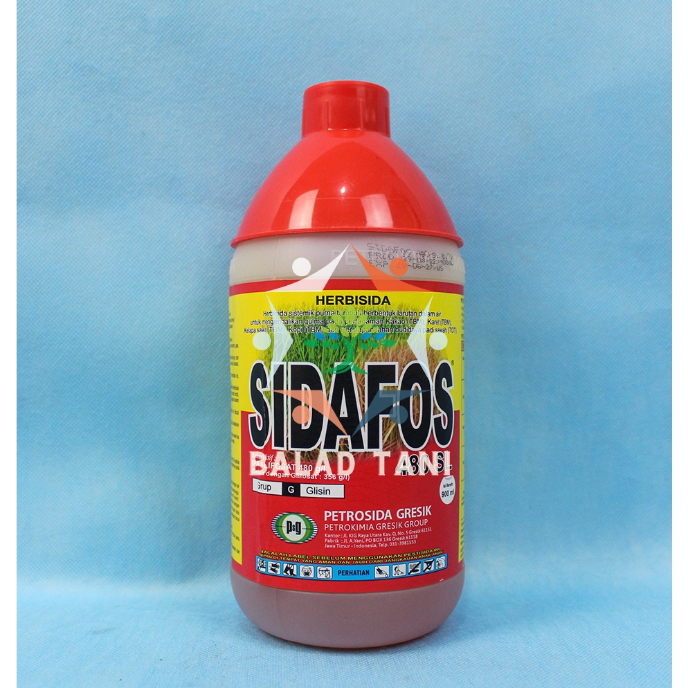 Jual Herbisida Sidafos 480SL 900 Ml Herbisida Sistemik Pembasmi Rumput ...
