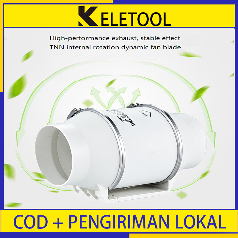 Jual 8 Inch blower kipas exhaust fan ventilasi multi fungsi Exhaust Fan ...