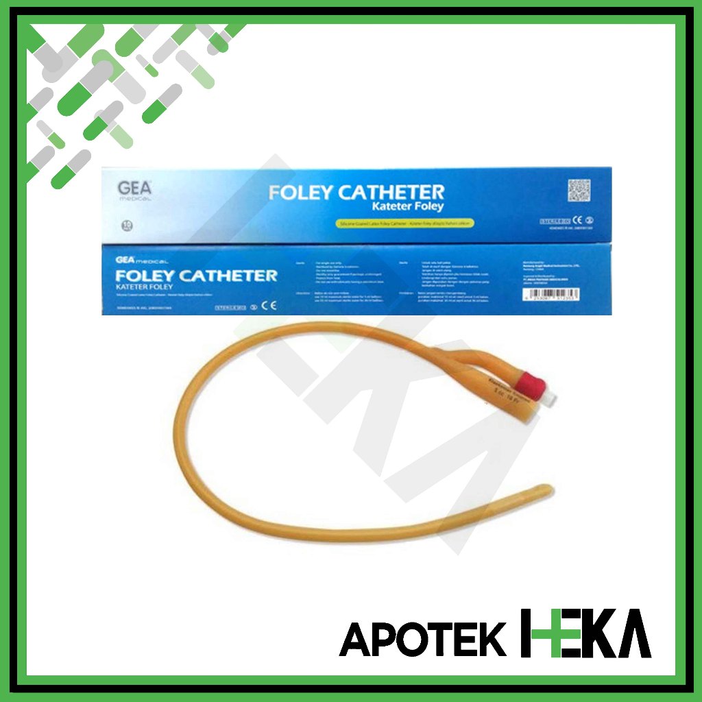 Jual Foley Catheter 2 Way FR-16 GEA - Kateter Untuk Membantu BAK (SEMARANG) | Shopee Indonesia