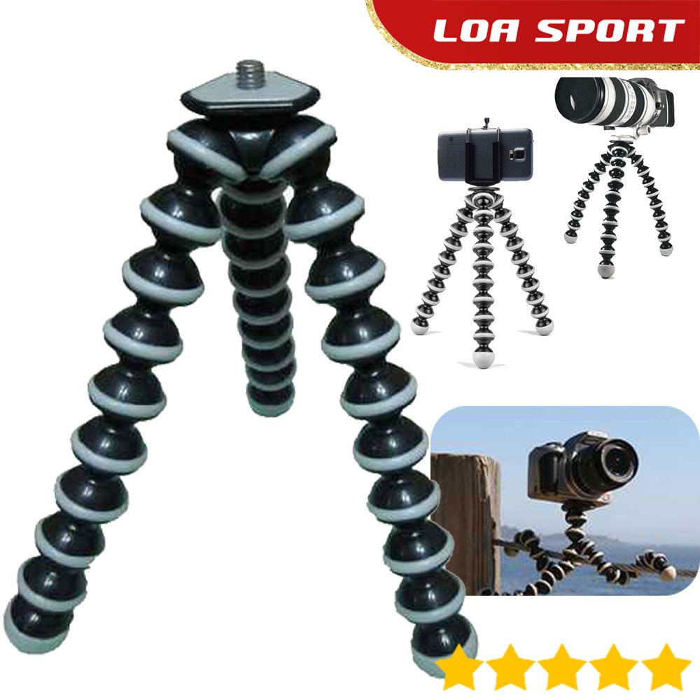 Jual Tripod Spider Flexible Hp Kamera DSLR Large Baut 1/4 Gorillapod ...