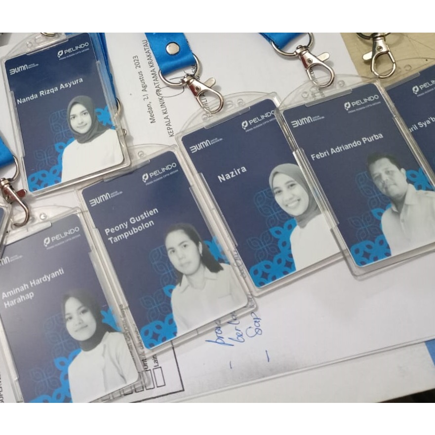 Jual Cetak ID CARD bahan PVC press online satuan/lusinan | Shopee Indonesia