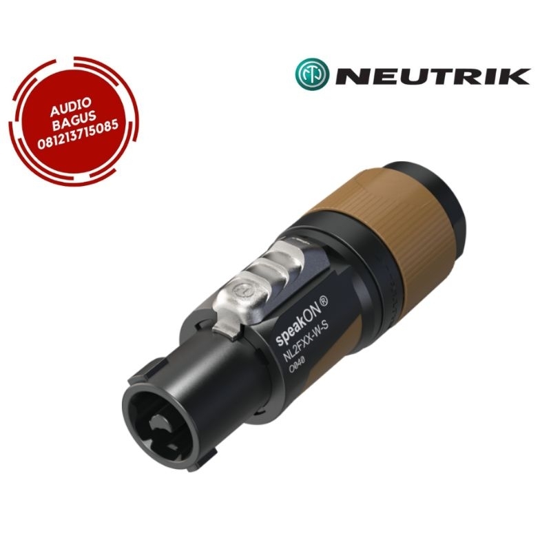 Jual NEUTRIK NL2FXX WS / W-S JACK CONNECTOR SPICON / KONEKTOR SPEAKON ...