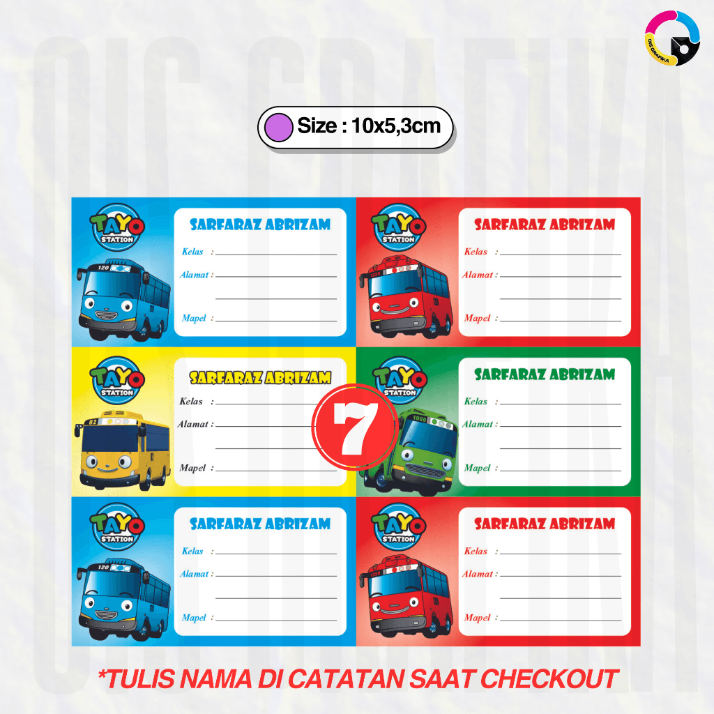 Jual Sticker Nama Buku Tulis / Mata Pelajaran / Label Buku Kertas ... Jual Sticker Nama Buku Tulis / Mata Pelajaran / Label Buku Kertas ...