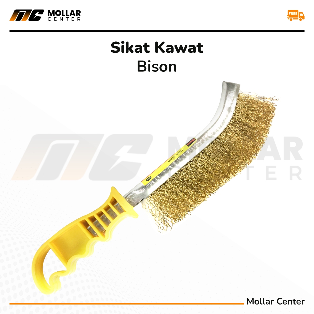 Jual Sikat Kawat Baja Kuningan /Sikat Golok Kuningan/Sikat Kawat Baja ...