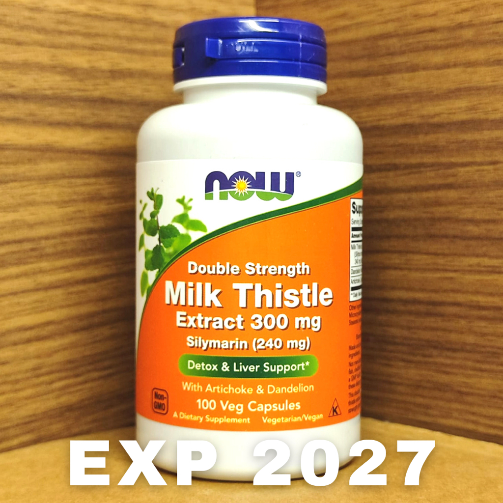 Jual Now Foods Silymarin Milk Thistle 300 mg isi 100 Veg Cap Support ...